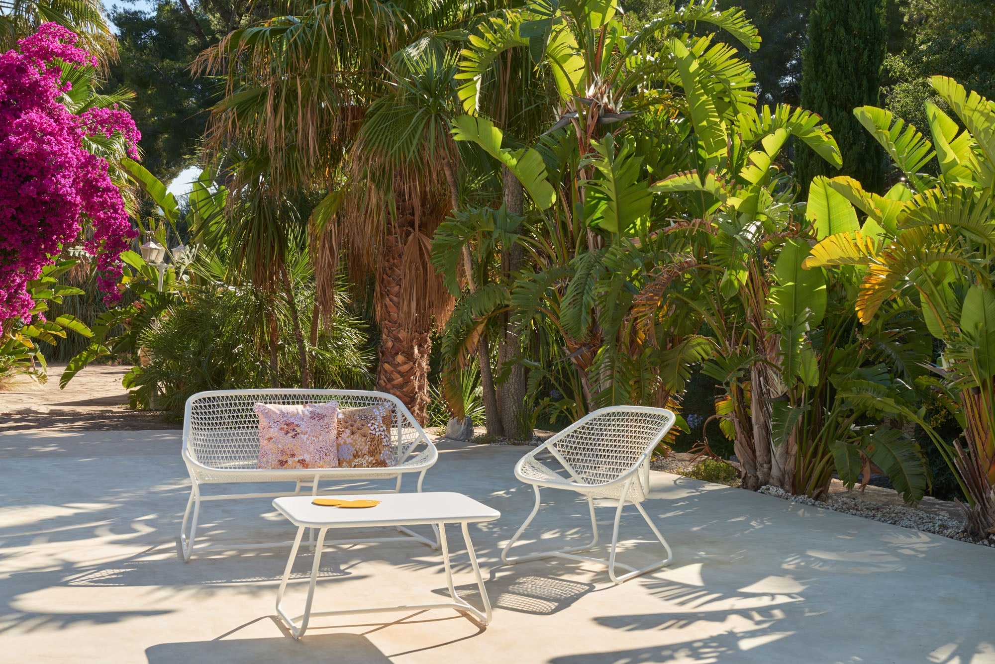 Fermob Sixties Collection - armchair, bench, table – Patio & Balcony ...